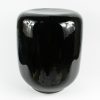 RYNQ145_black ceramic garden stool – ALL Ceramic stool/ porcelain ...